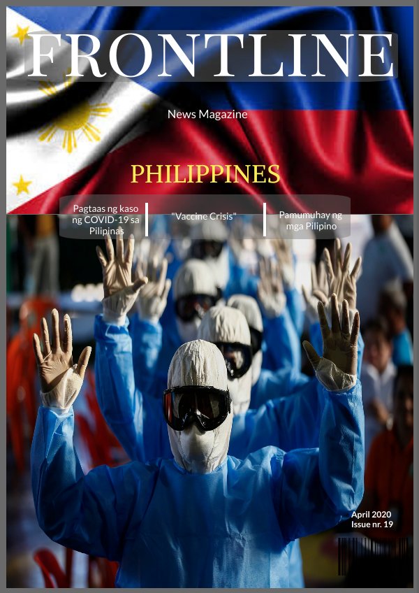 Frontline Filipino Magazine by Ivy Rosal - Flipsnack