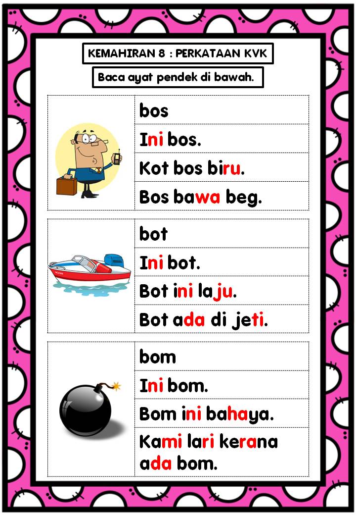 BAHAN BACAAN PERKATAAN KVK by CIKGU - Flipsnack