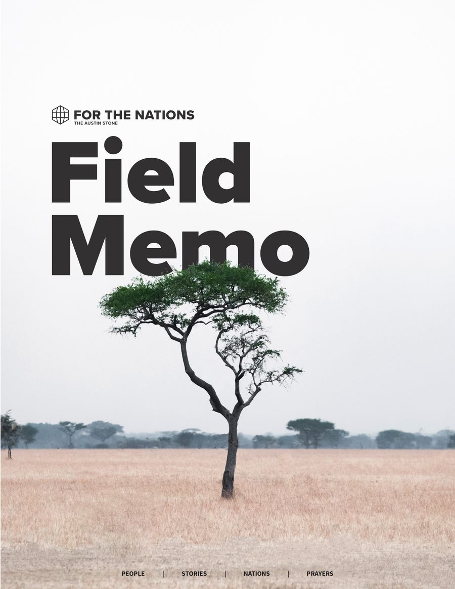 Field Memo November 2019 by For the Nations - Flipsnack