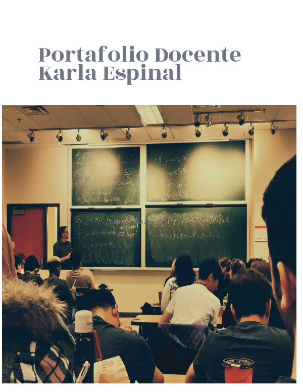 Portafolio Docente by karla espinal - Flipsnack