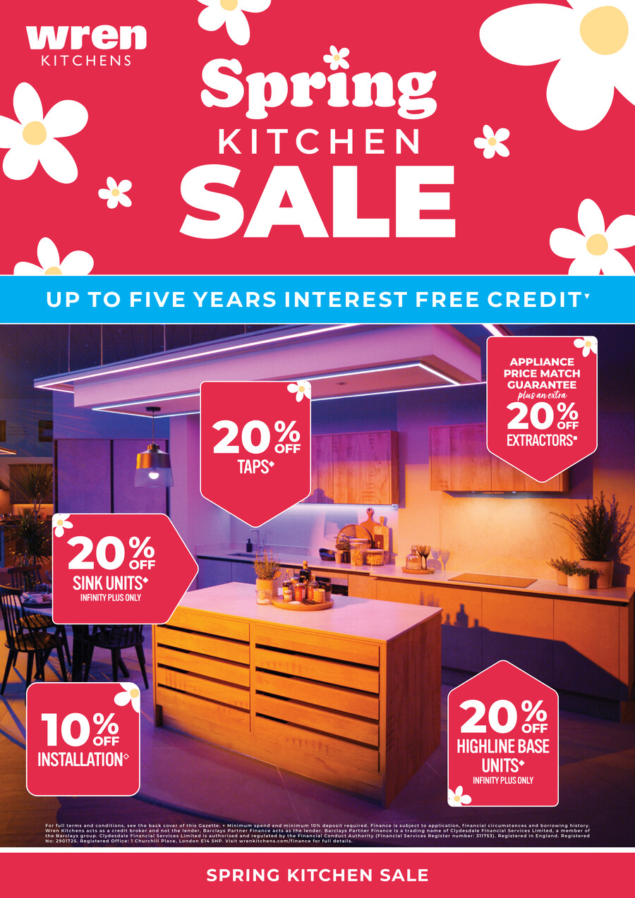 UK 2203 Spring Sale Phase E Gazette Web by Wren Kitchens - Flipsnack