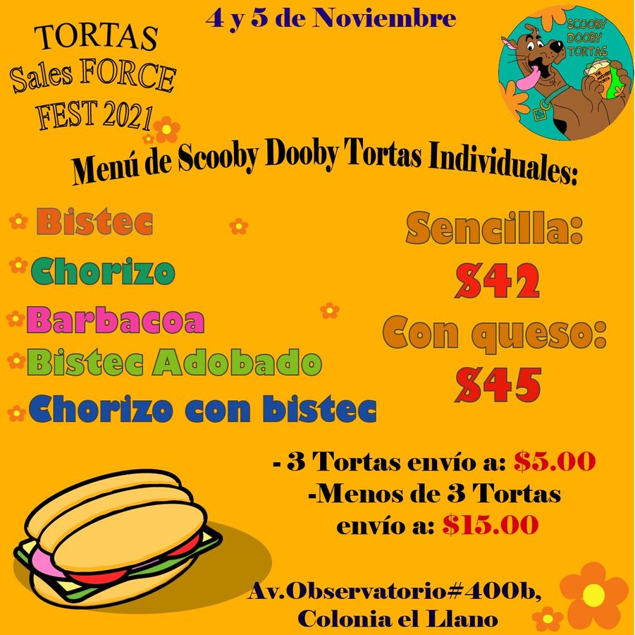 Menú Scooby Dobby Tortas by Karen Sánchez - Flipsnack