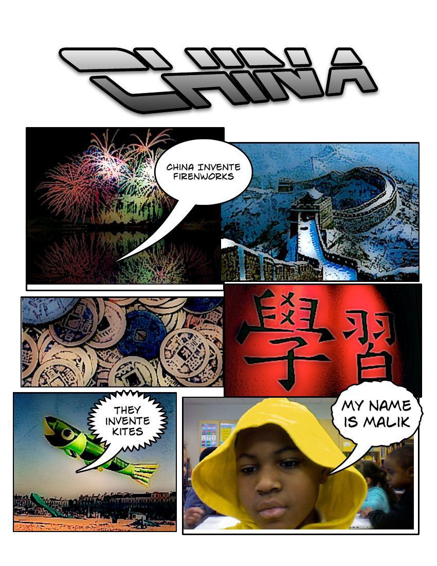 2nd Grade Ancient China Comic by David - Flipsnack