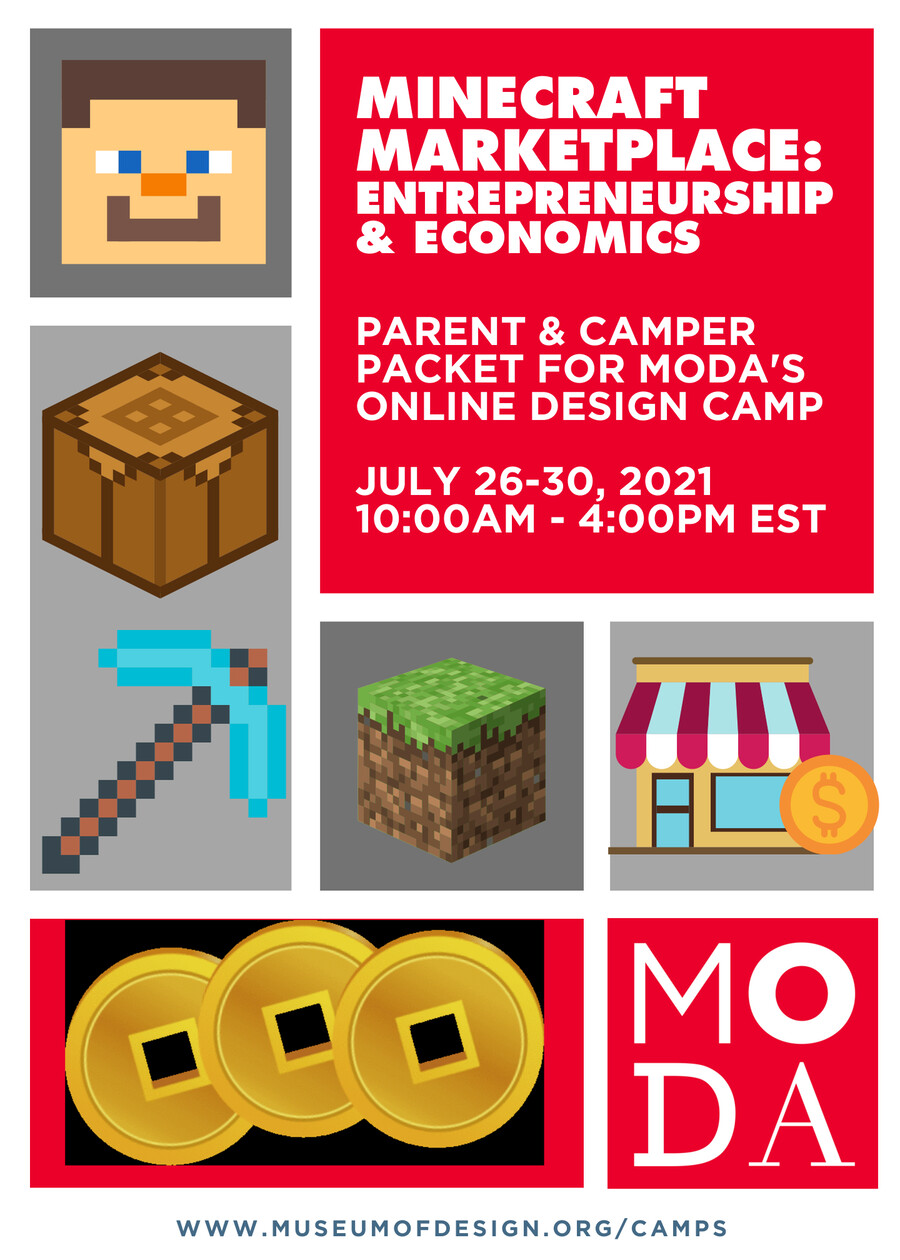 Minecraft Marketplace Entrepreneurship, July 26-30 (1) by MODA - Flipsnack