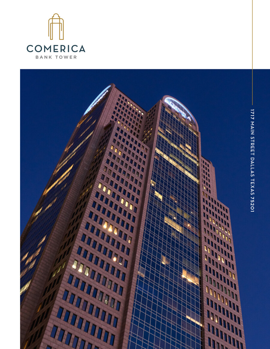 Comerica Bank Tower Brochure by Stream Realty Partners