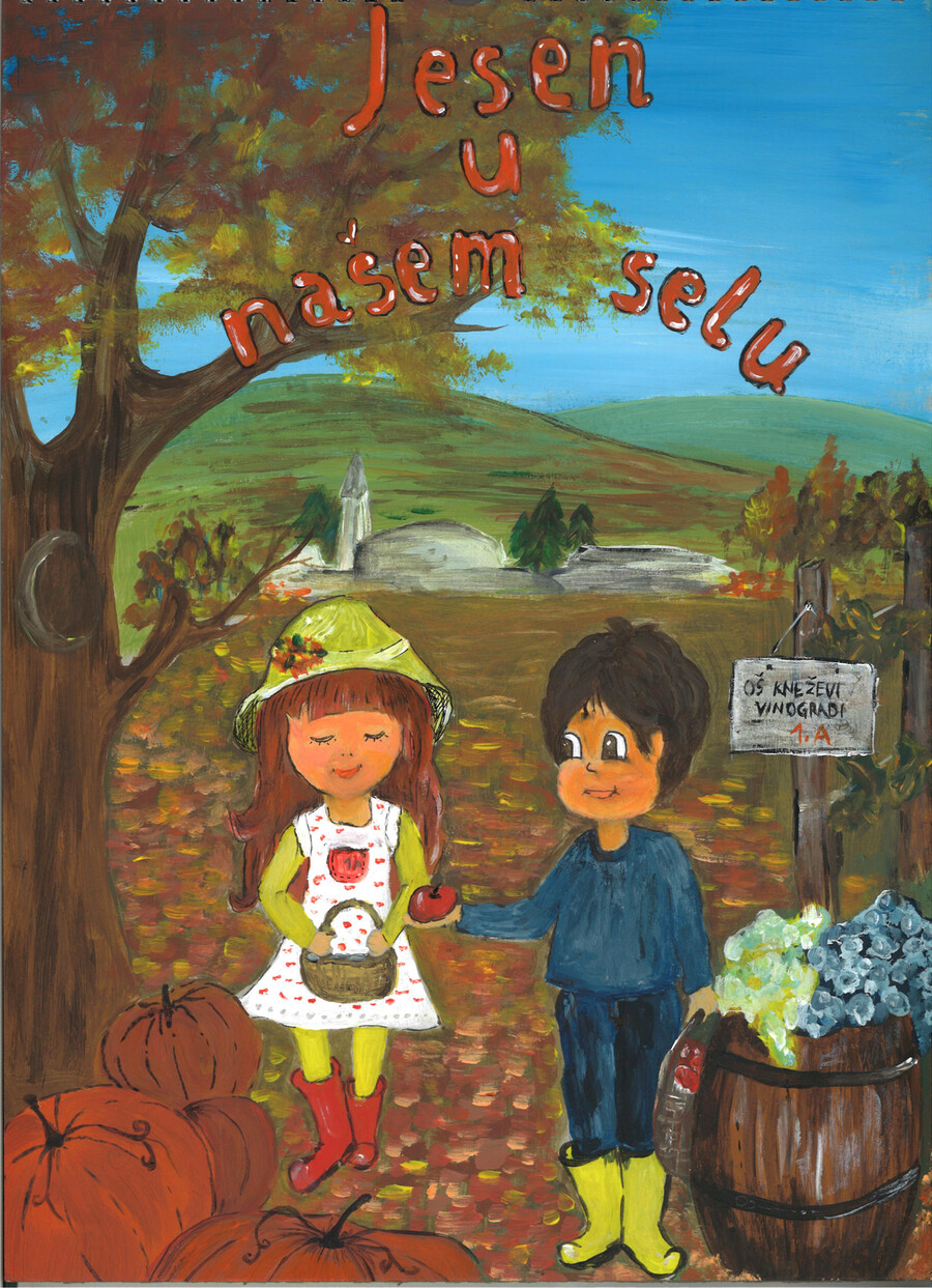 Jesen u našem selu - Slikoknjiga by Ivana Norac - Flipsnack