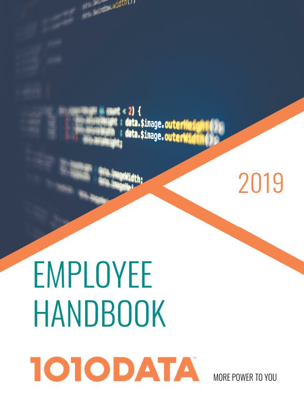 1010data Employee Handbook by 1010data - Flipsnack