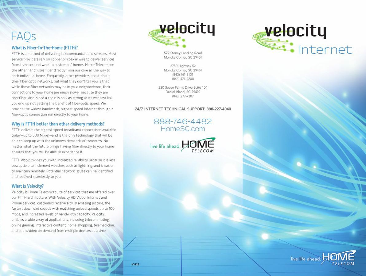 Velocity Internet press by Home Telecom Inc - Flipsnack