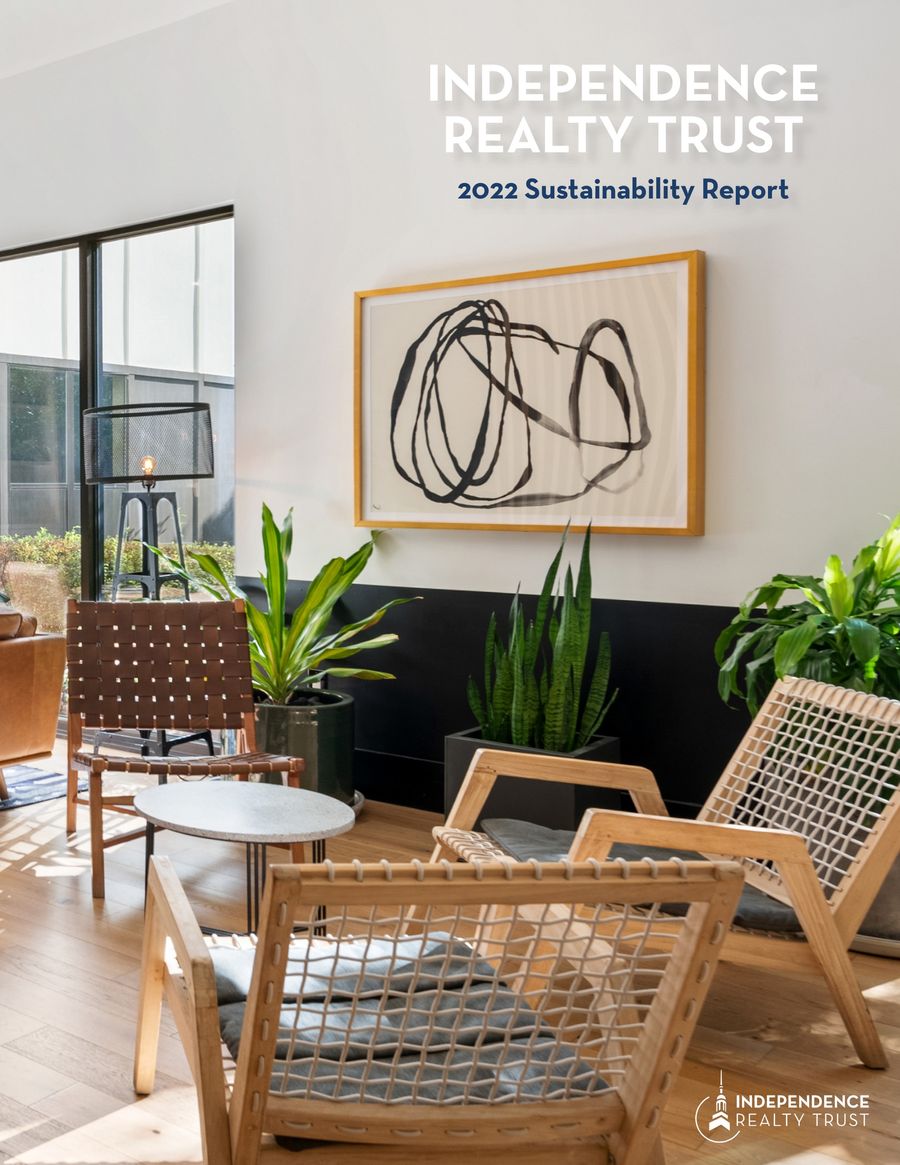 Independence Realty Trust | 2022 Sustainability Report by IRT Living ...