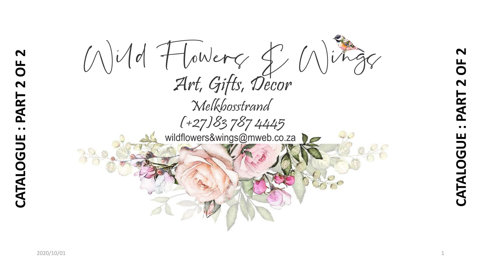 OCT 2020 WILD FLOWERS & WINGS PART 2 OF 2 by Thea Beukes - Flipsnack