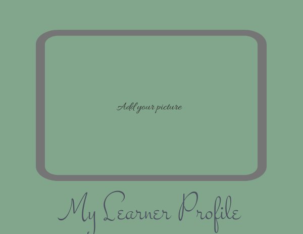 Sevier Blank Learner Profile Template - Google Docs by Annette True ...