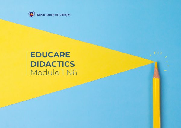 Educare Didactics N6 - Module 1 by E-Publishing - Flipsnack