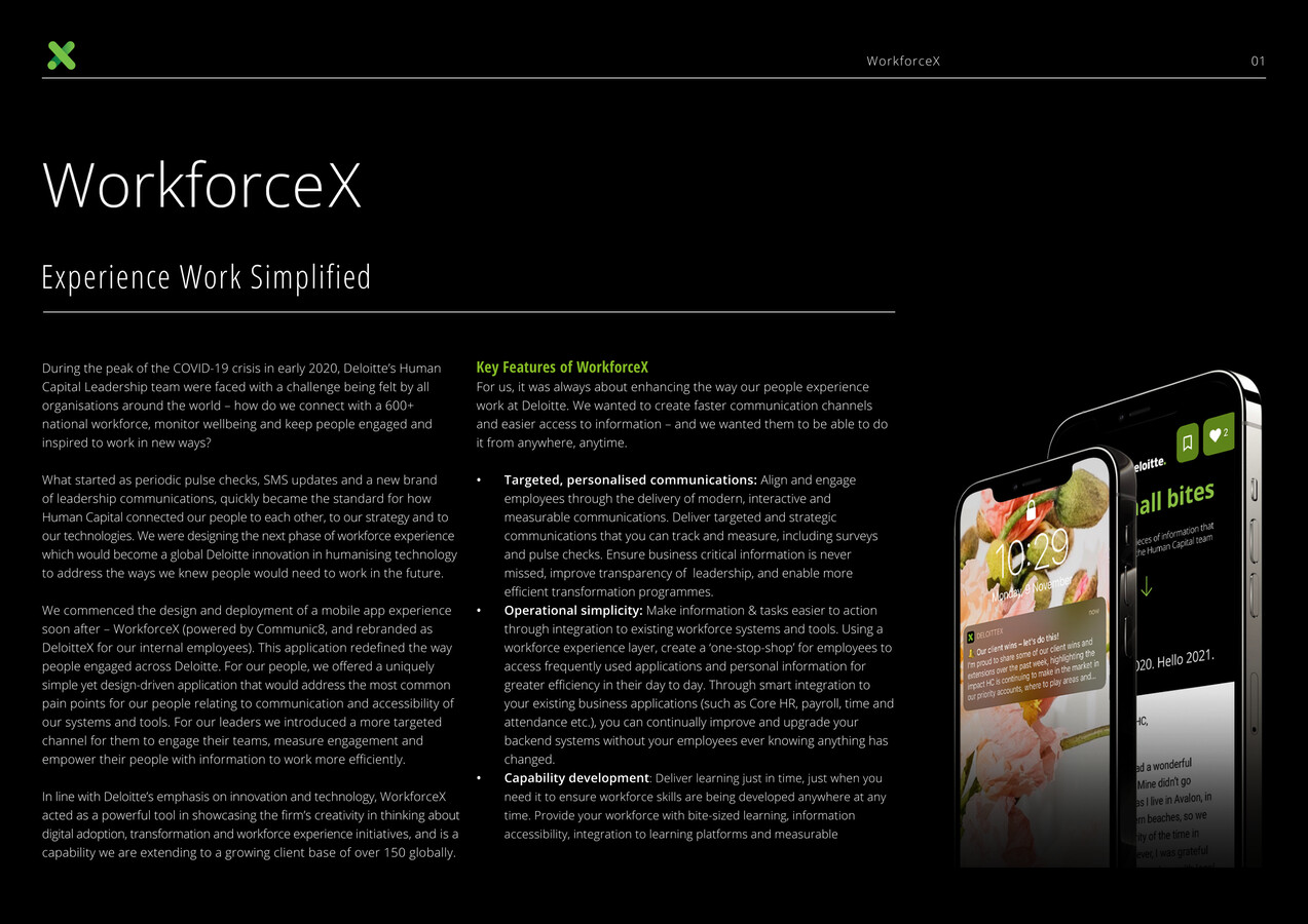 WorkforceX Case Study - Deloitte Human Capital by meagan kelly - Flipsnack