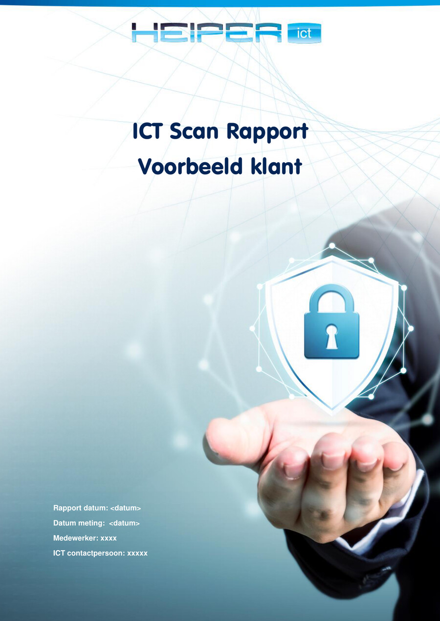 Voorbeeld rapportage de ICT Scan by Jeroen Stoker - Flipsnack