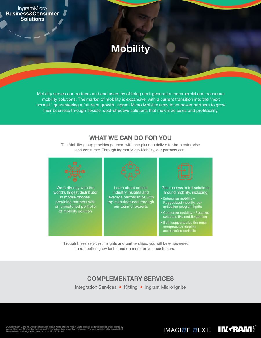 Mobility One Pager by Ingram Micro...