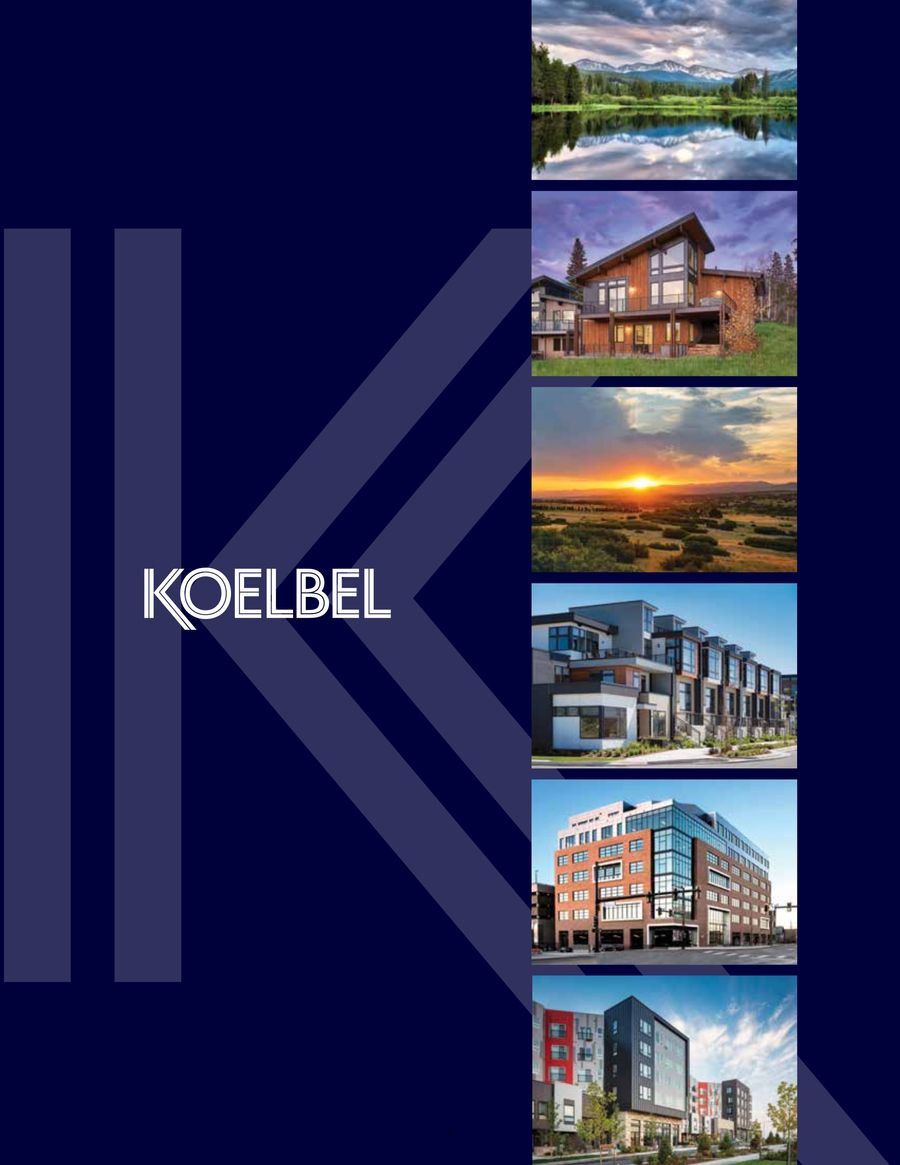 Koelbel Corporate Brochure by Koelbel - Flipsnack