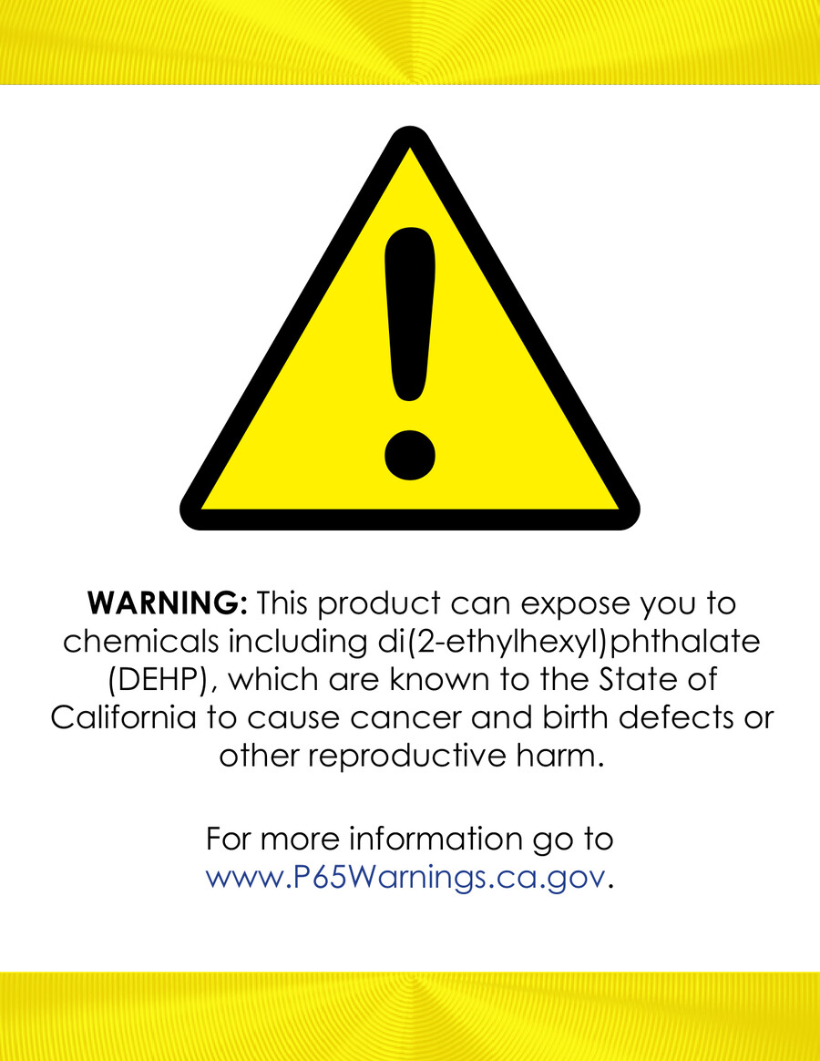 Proposition 65 Warning-DEHP by Shars Tool - Flipsnack