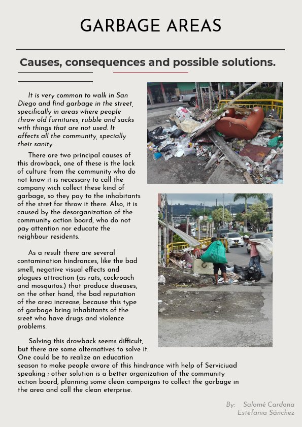 garbage area by salome cardona - Flipsnack