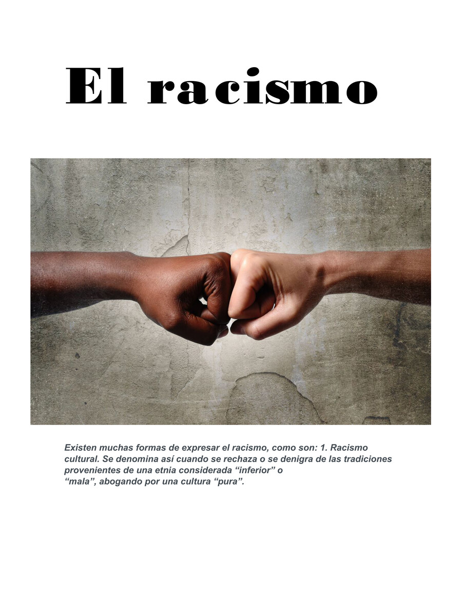 El racismo revista enlinea by santiago moreno - Flipsnack