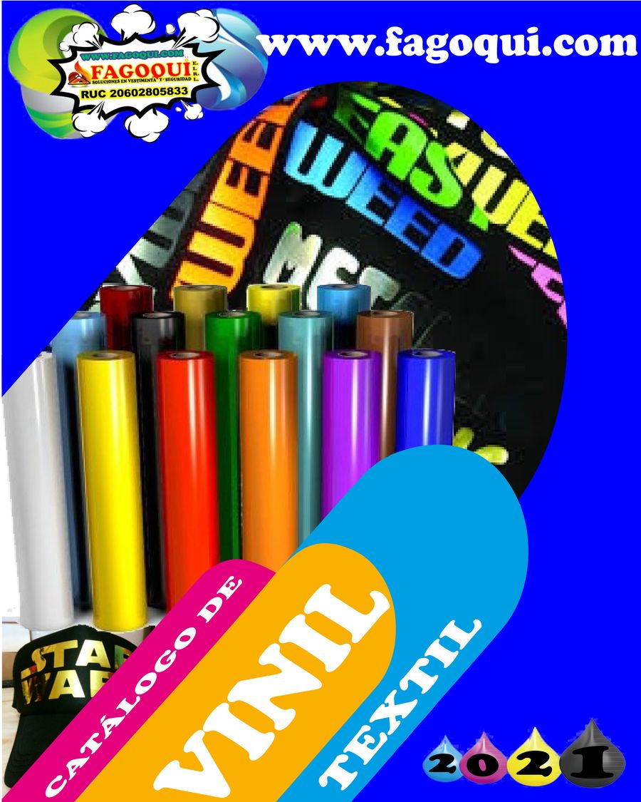 CATALOGO DE VINIL TEXTIL by dany roger... - Flipsnack
