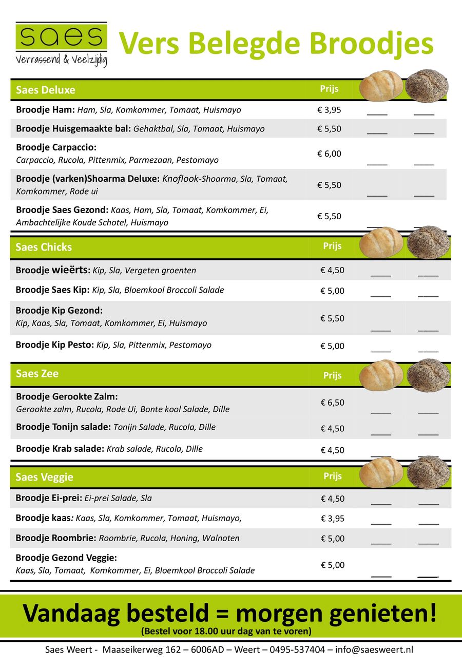 Bestellijst Broodjes 01-10-22 by graaggedaan - Flipsnack