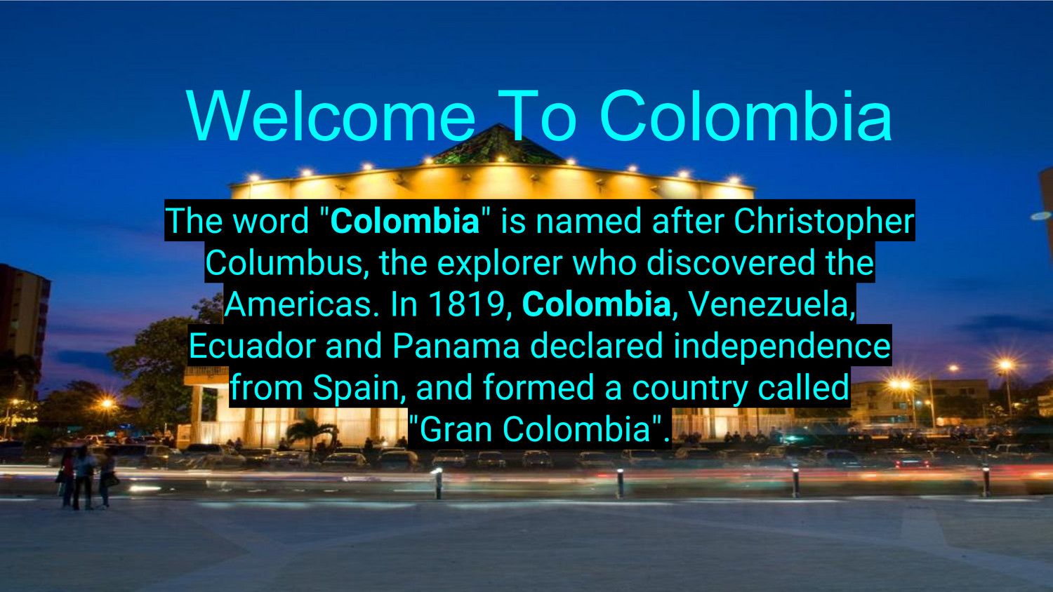 Colombia Project by AF9BF69C5A8 - Flipsnack