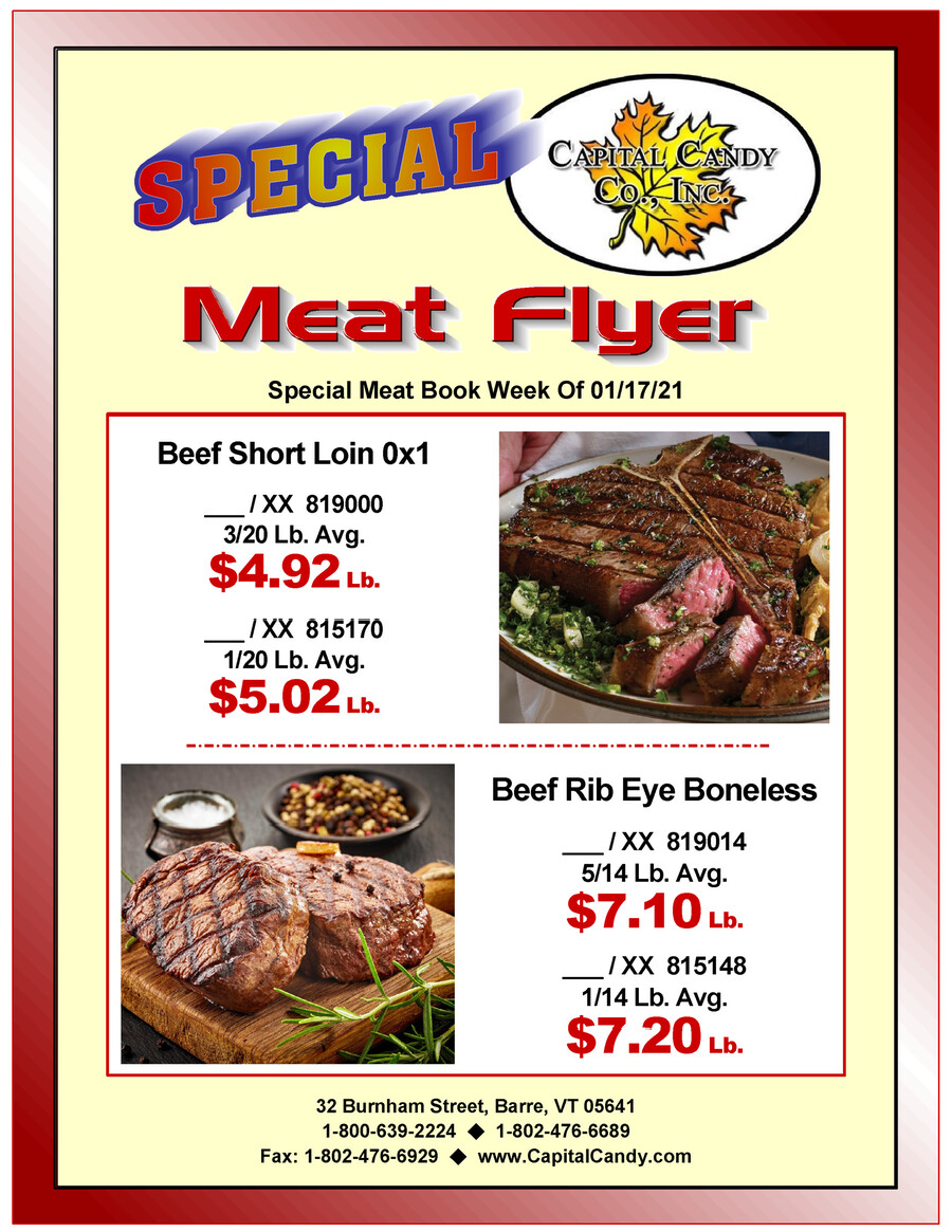 MASTER SPECIAL MEAT FLYER by Alice Laperle - Flipsnack