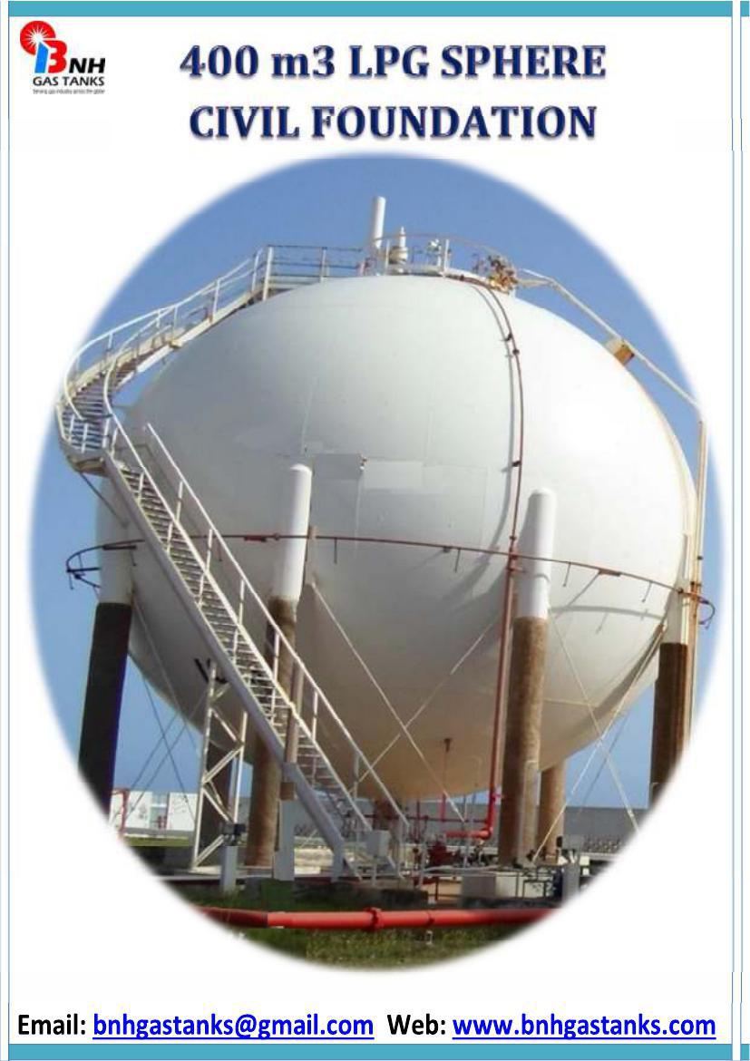 400 m3 LPG Sphere Civil Foundation by LPG Tank - Flipsnack