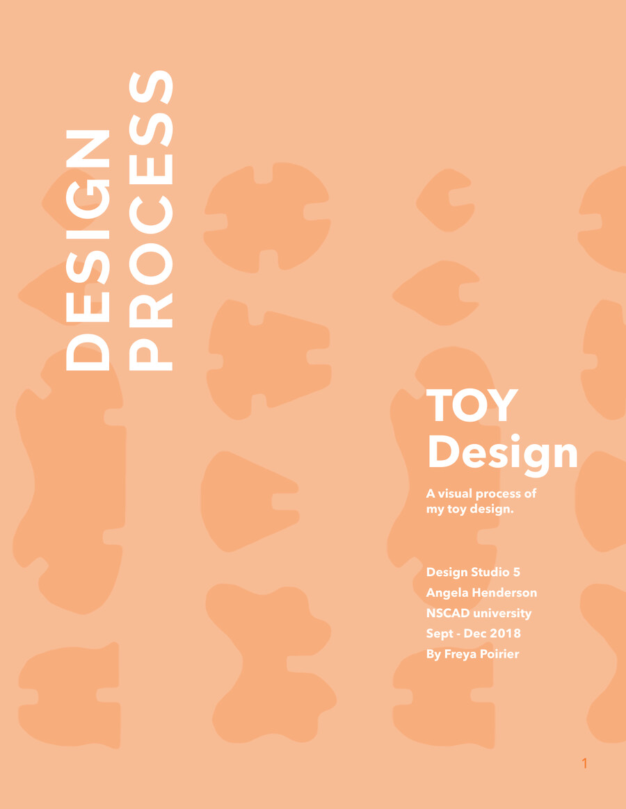 Toy design process book by Freya Poirier - Flipsnack