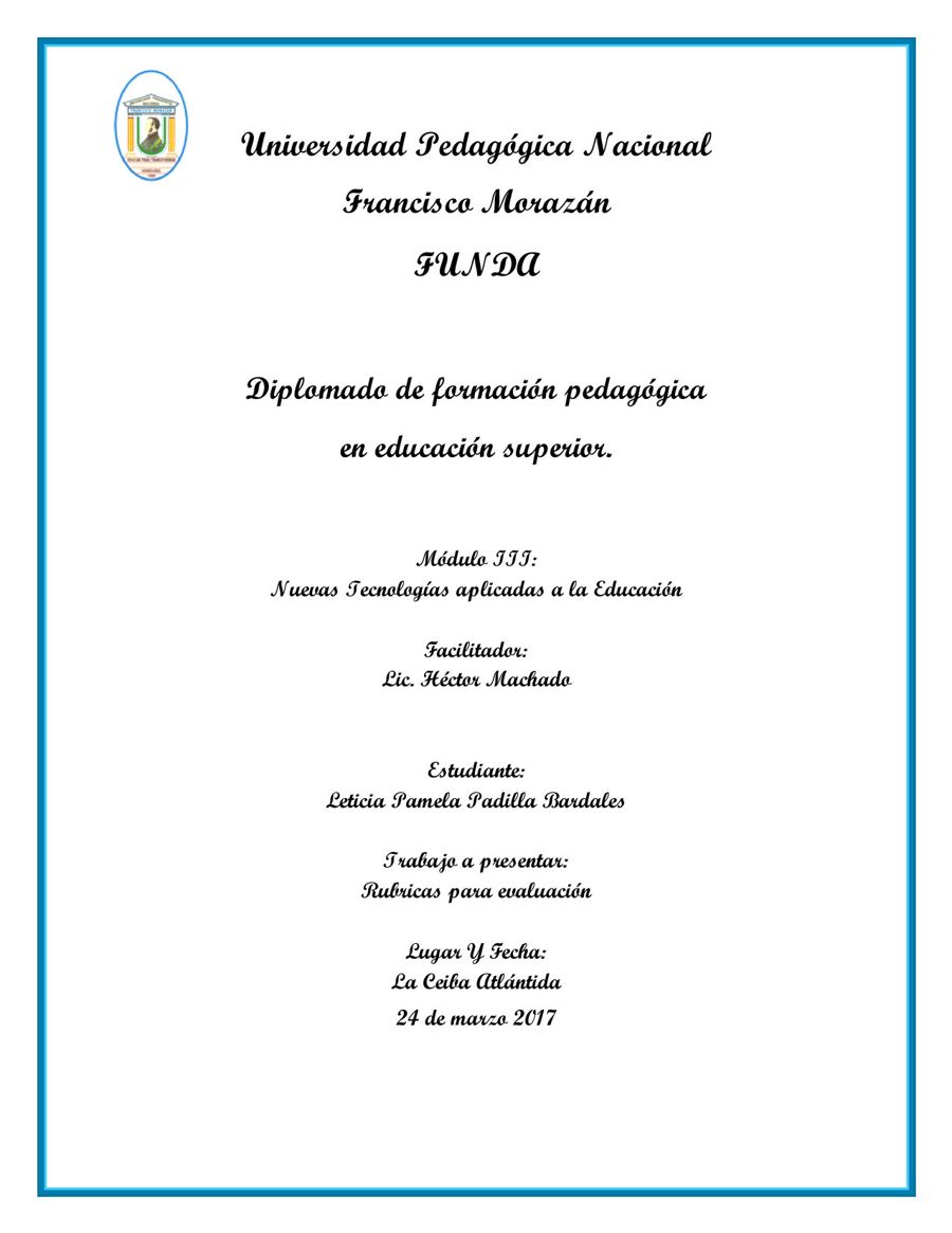 Rubrica Línea de Tiempo by Zoe Padilla - Flipsnack