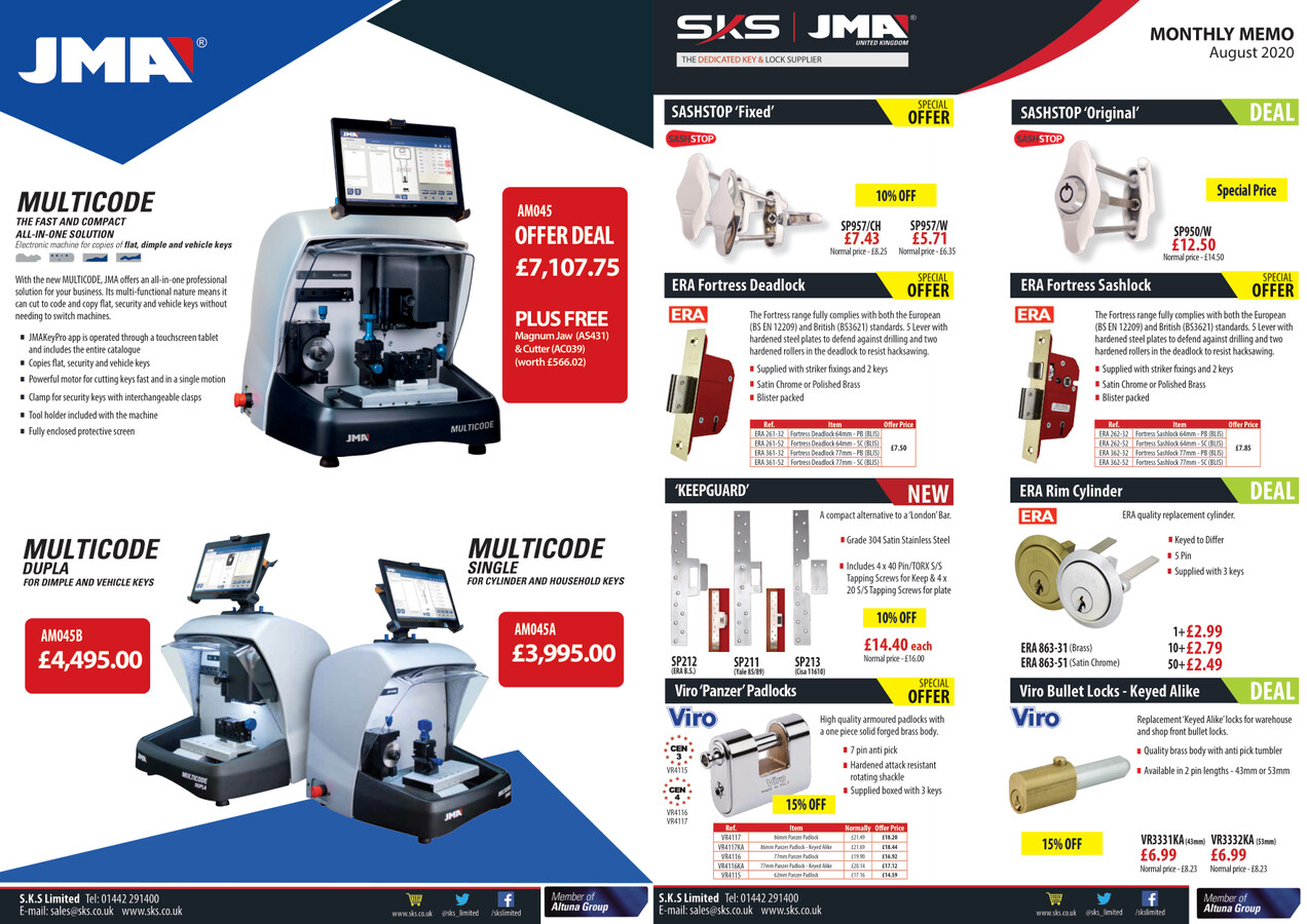 SKS JMA UK August Memo by sksltd - Flipsnack