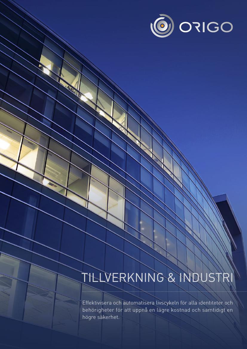 ORIGO-SYSTEMET-INDUSTRI by Fredrik Erenstedt - Flipsnack