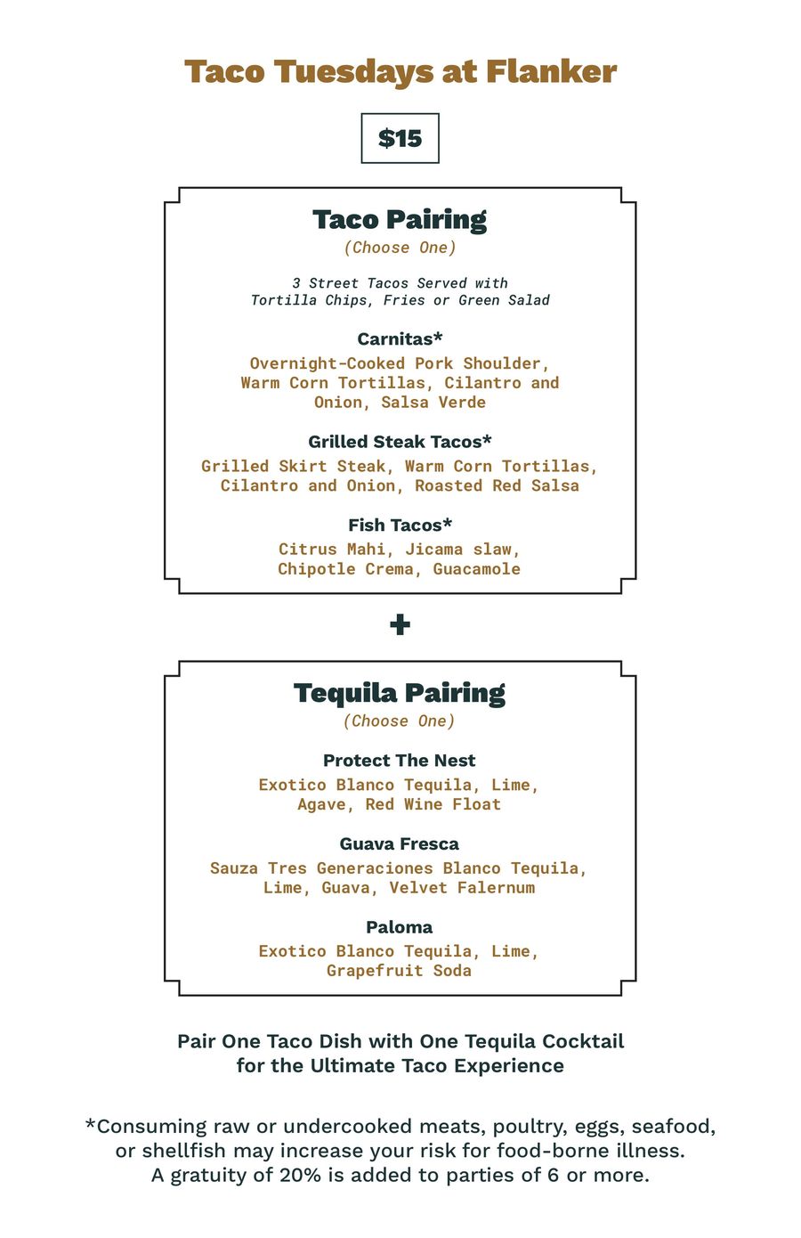 Flanker AZ Taco Tuesday Menu by CRH - Flipsnack