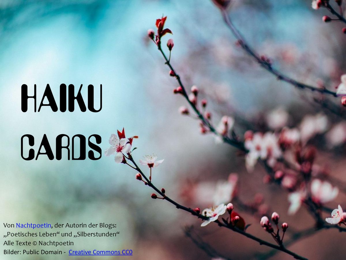 HAIKU CARDS by Nachtpoetin - Flipsnack