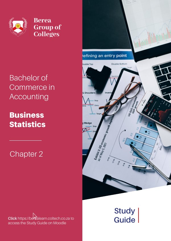 BCom in Accounting: Business Statistics Chapter 2 by E-Publishing ...