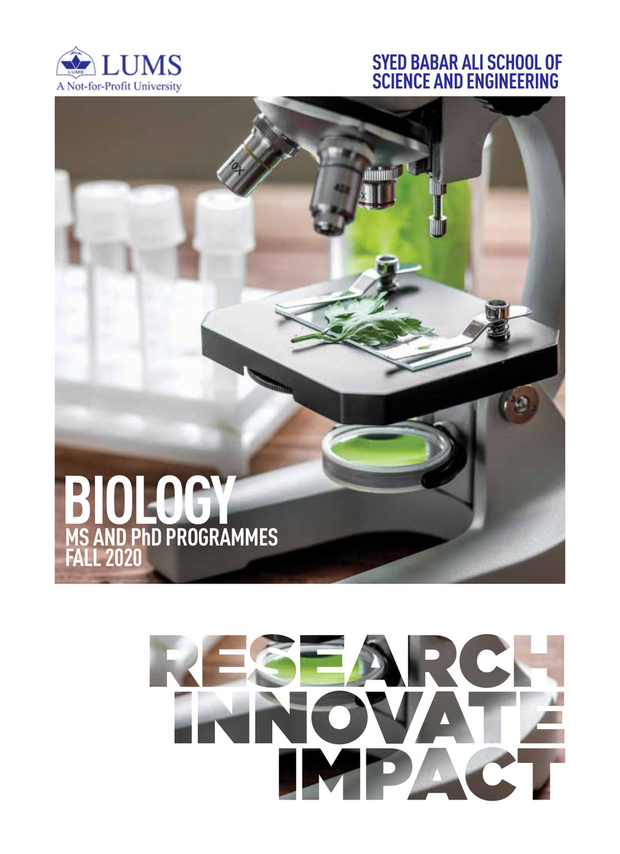 Biology by LUMS - Flipsnack