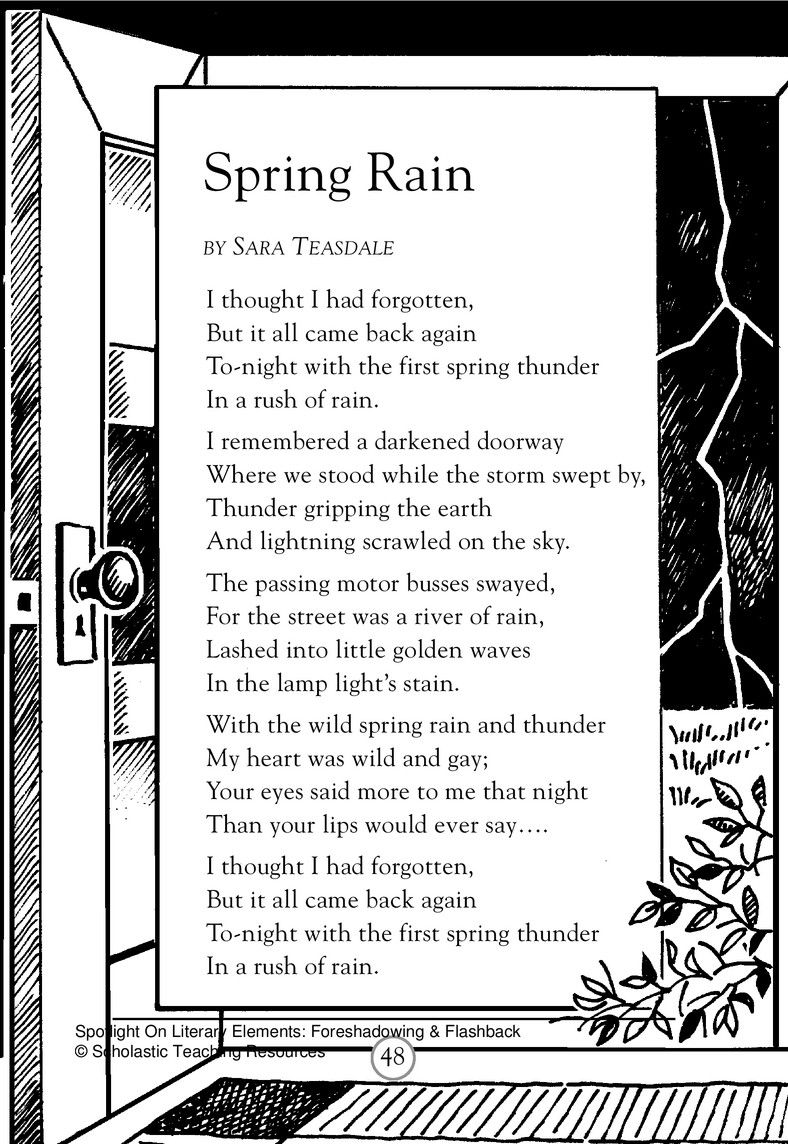 spring rain poem with flashback by Vanda - Flipsnack