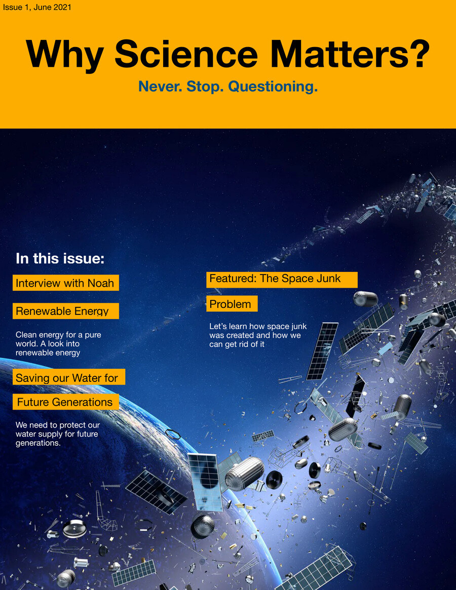 Why Science Matters? Magazine by Alyssa - Flipsnack