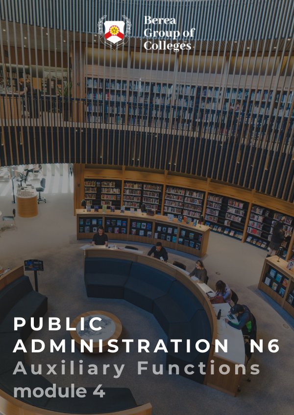Public Administration N6 Module 4 by E-Publishing - Flipsnack