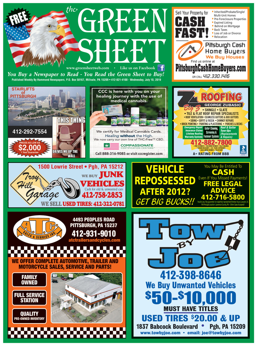 greensheet-7-10-19 by Dan Hammond - Flipsnack