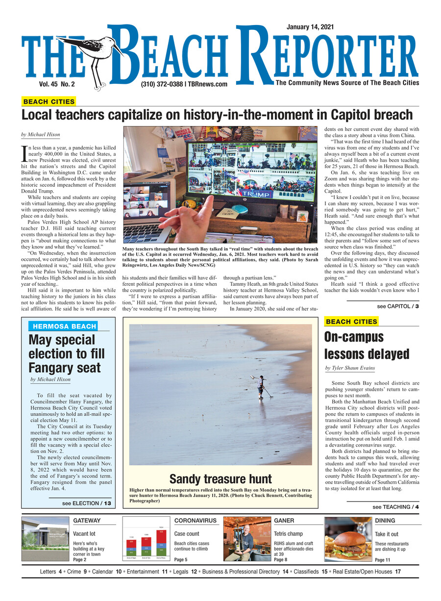 The Beach Reporter | January 14, 2021 by Grunion Gazette - Flipsnack