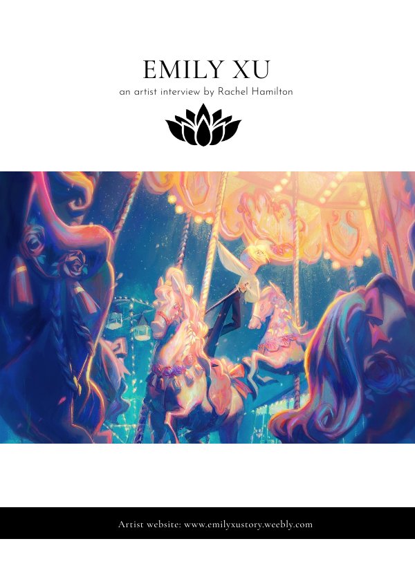 Emily Xu Artist Interview by Rachel Hamilton - Flipsnack