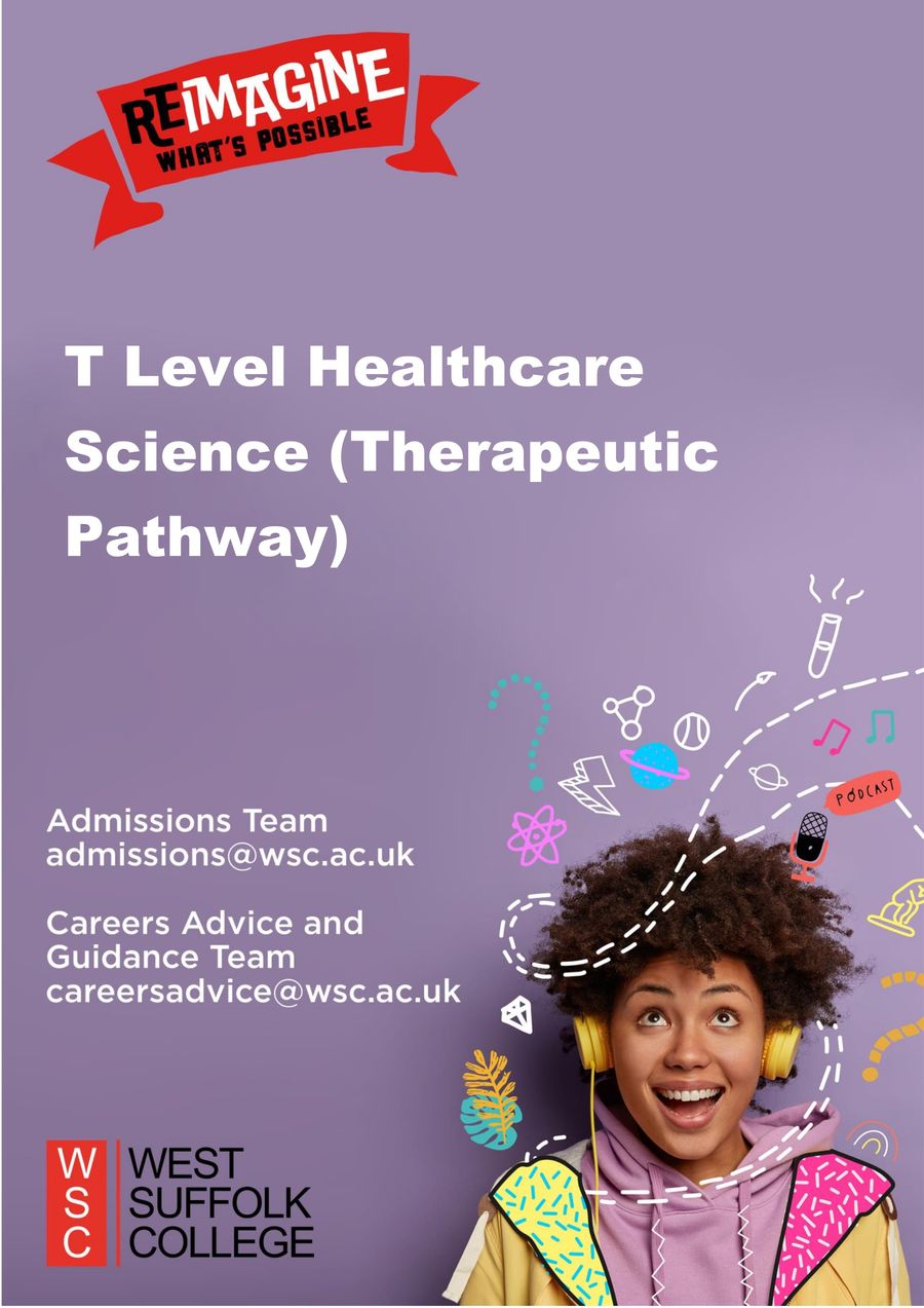 Healthcare Science Therapeutic Pathway T Level by Eastern... - Flipsnack