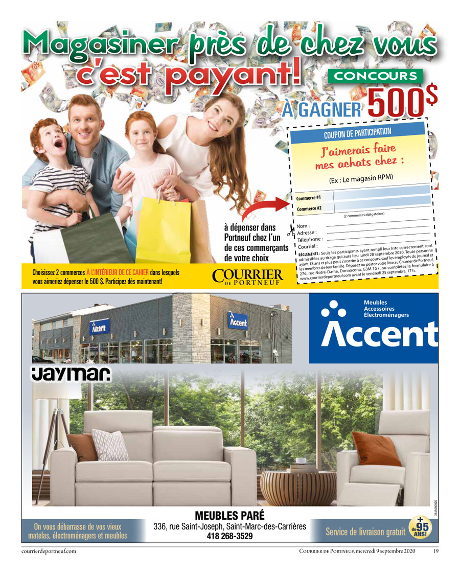 Magasiner près de chez vous c'est payant by Courrier de Portneuf ...