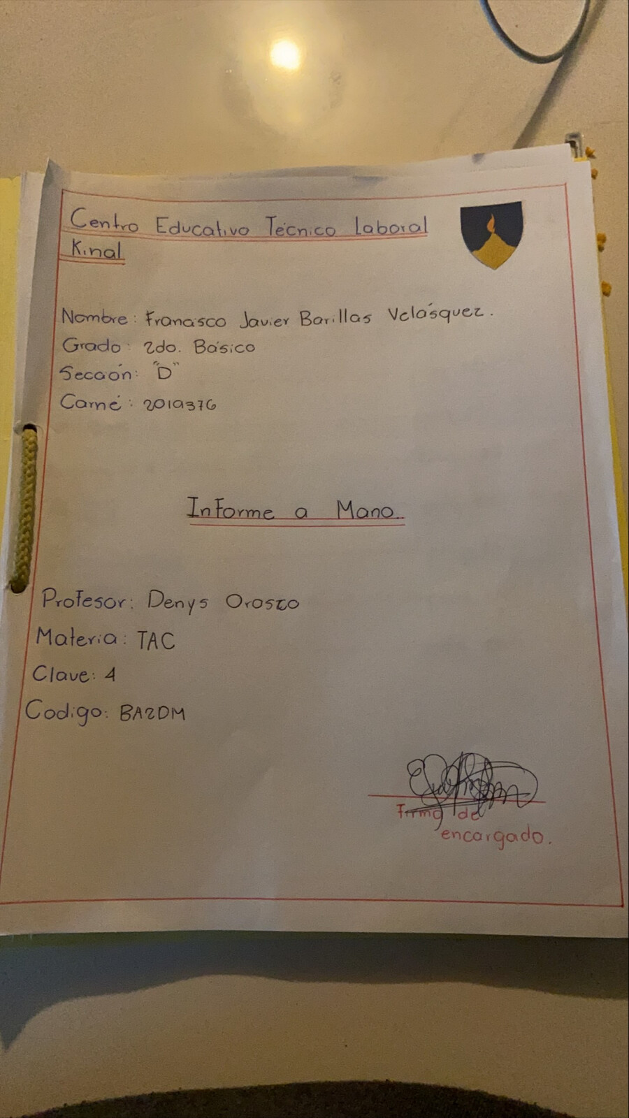 Informe a Mano by Francisco Barillas - Flipsnack