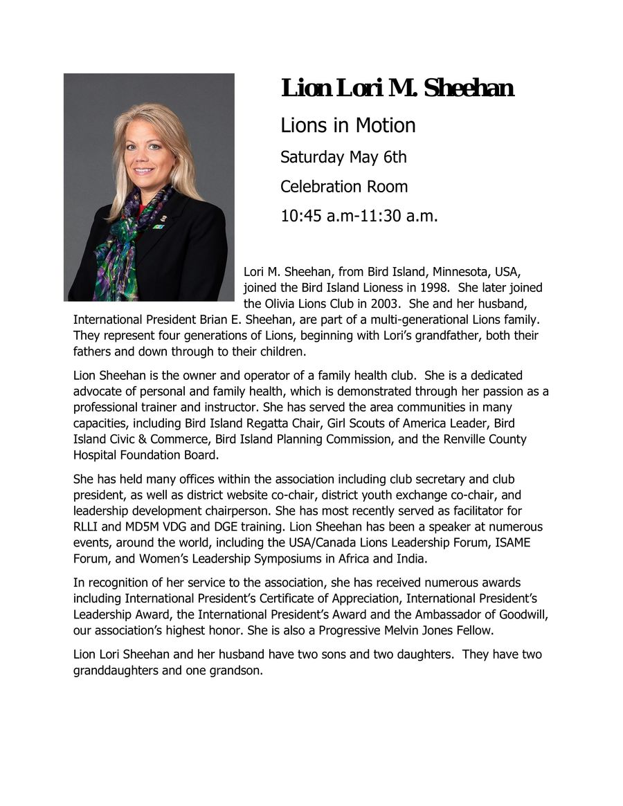 Lori Bio Page By Visit St Cloud Flipsnack