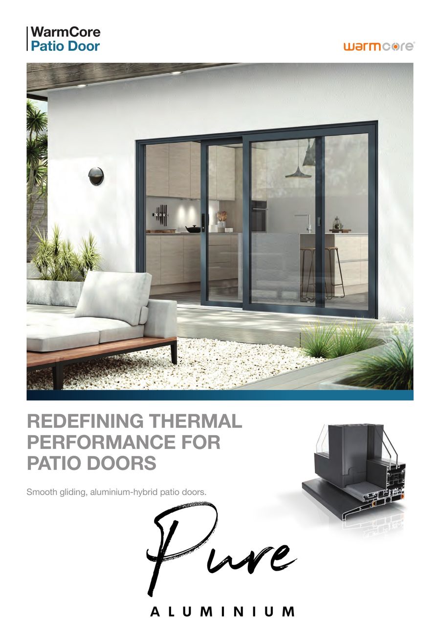 Pure Aluminium Warmcore Sliding Door Brochure by Chris - Flipsnack