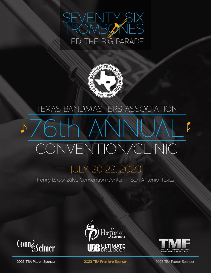 2023 TBA Convention/Clinic Program by Mike Brashear - Flipsnack