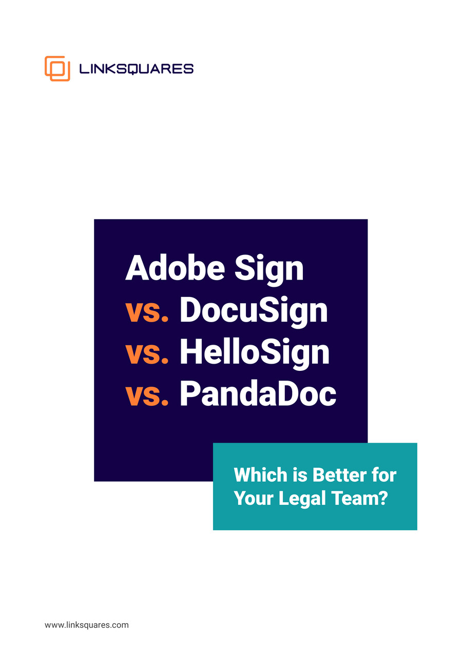 Adobe Sign vs. DocuSign vs. HelloSign vs. PandaDoc: Which is Bet by ...