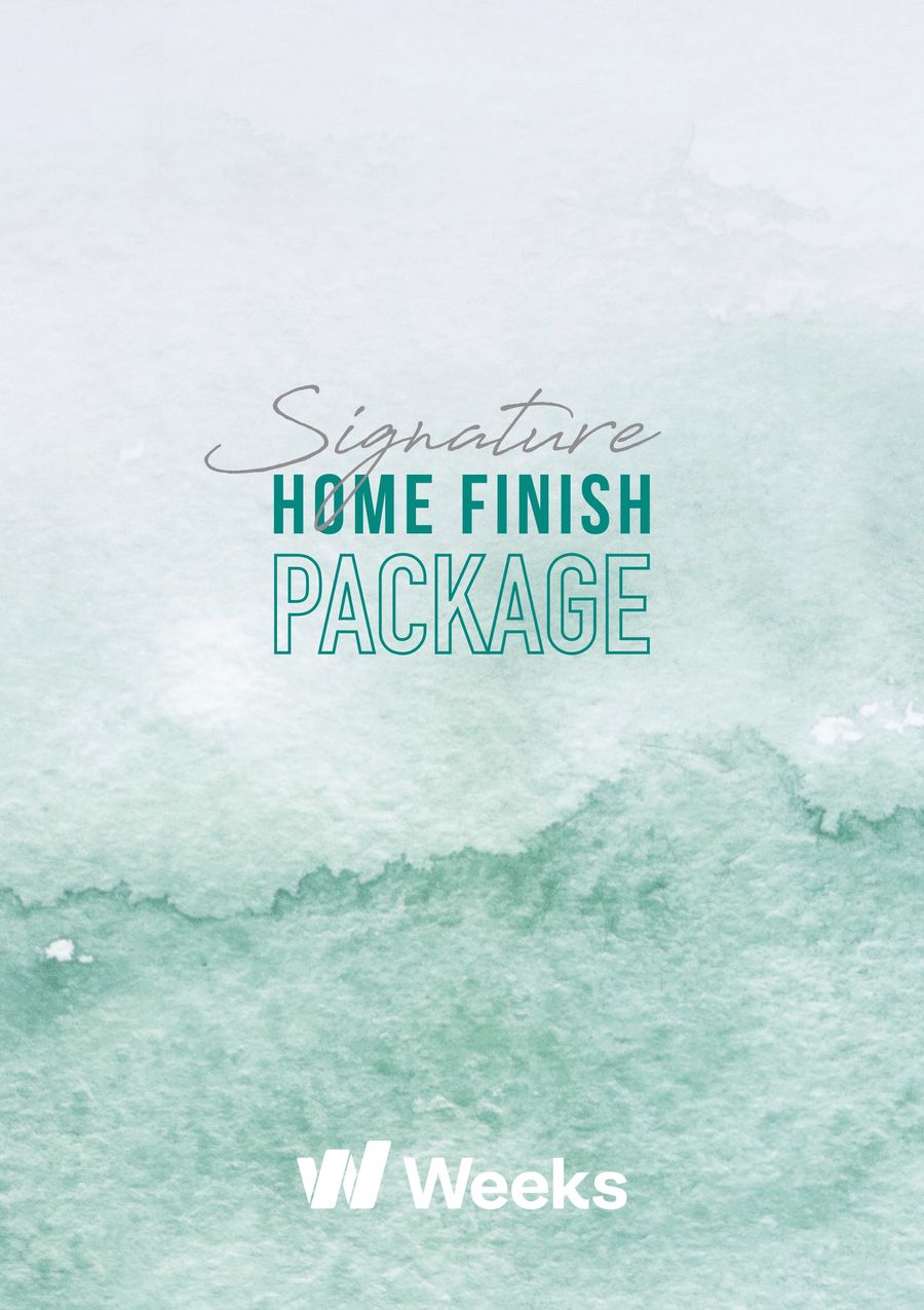 Weeks Homes - Signature Home Finish Package by Xplore